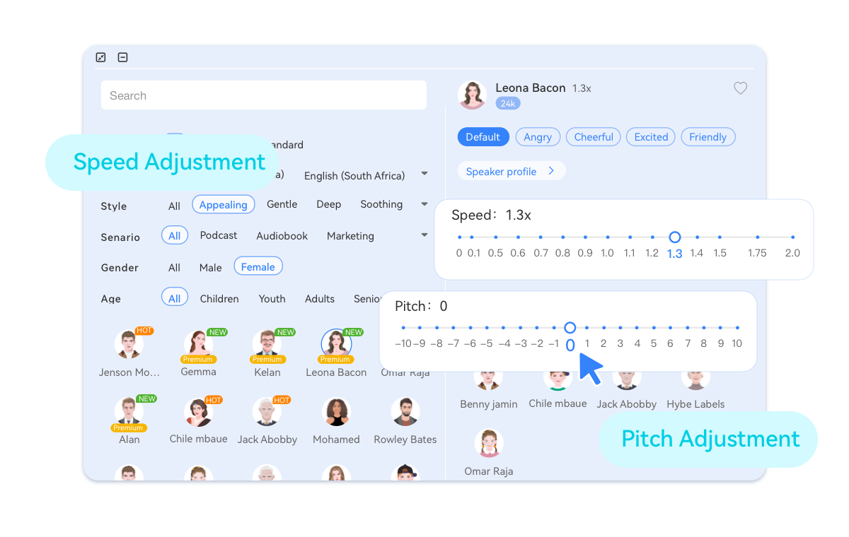 DupDub | Powerful Text to Speech Online, Generate human-like Audio In ...